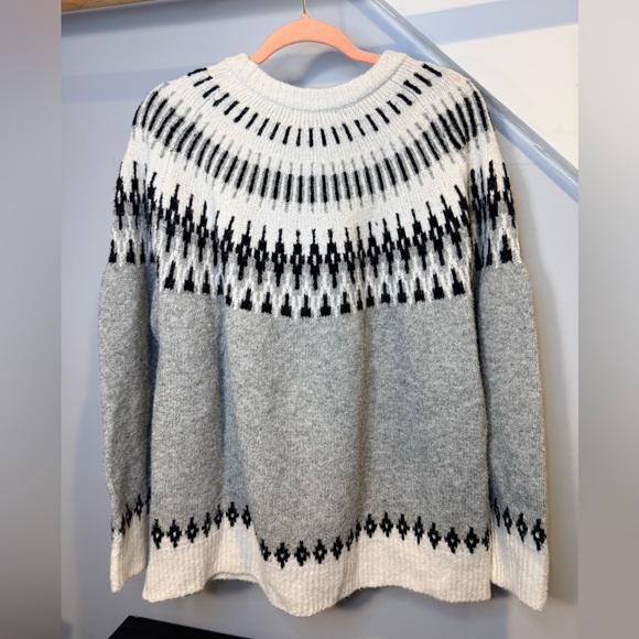 Primark | Sweaters | Primark Ivory And Black Knit Top | Poshmark